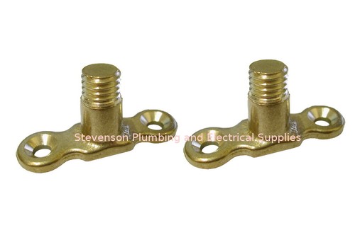 Brass Male M10 (10mm) Munsen Ring Backplates (2 Pack) | eBay