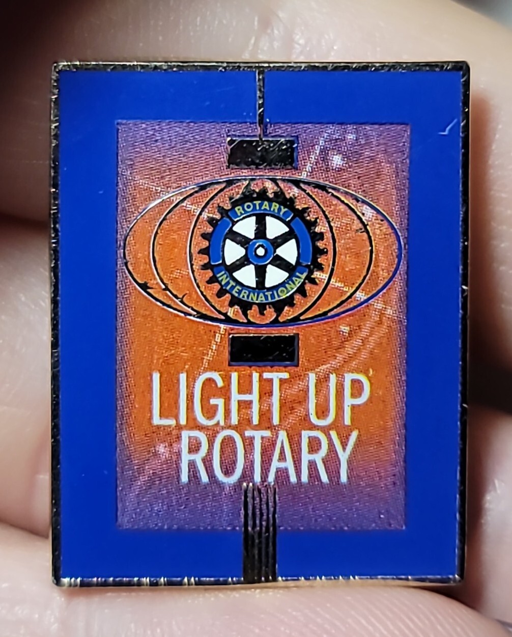 Vintage Light Up Rotary Pin Collectible | eBay