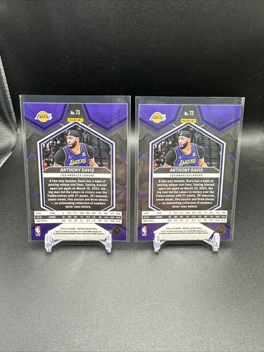 2023-24 Panini Mosaic Base #73 Anthony Davis Lakers Lot Of 3 Cards | eBay
