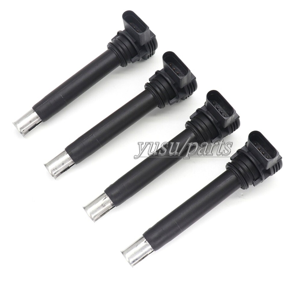 4x NEW OEM BOSCH VW Audi 2.0T Ignition Coils 07K905715G 0221604115 | eBay