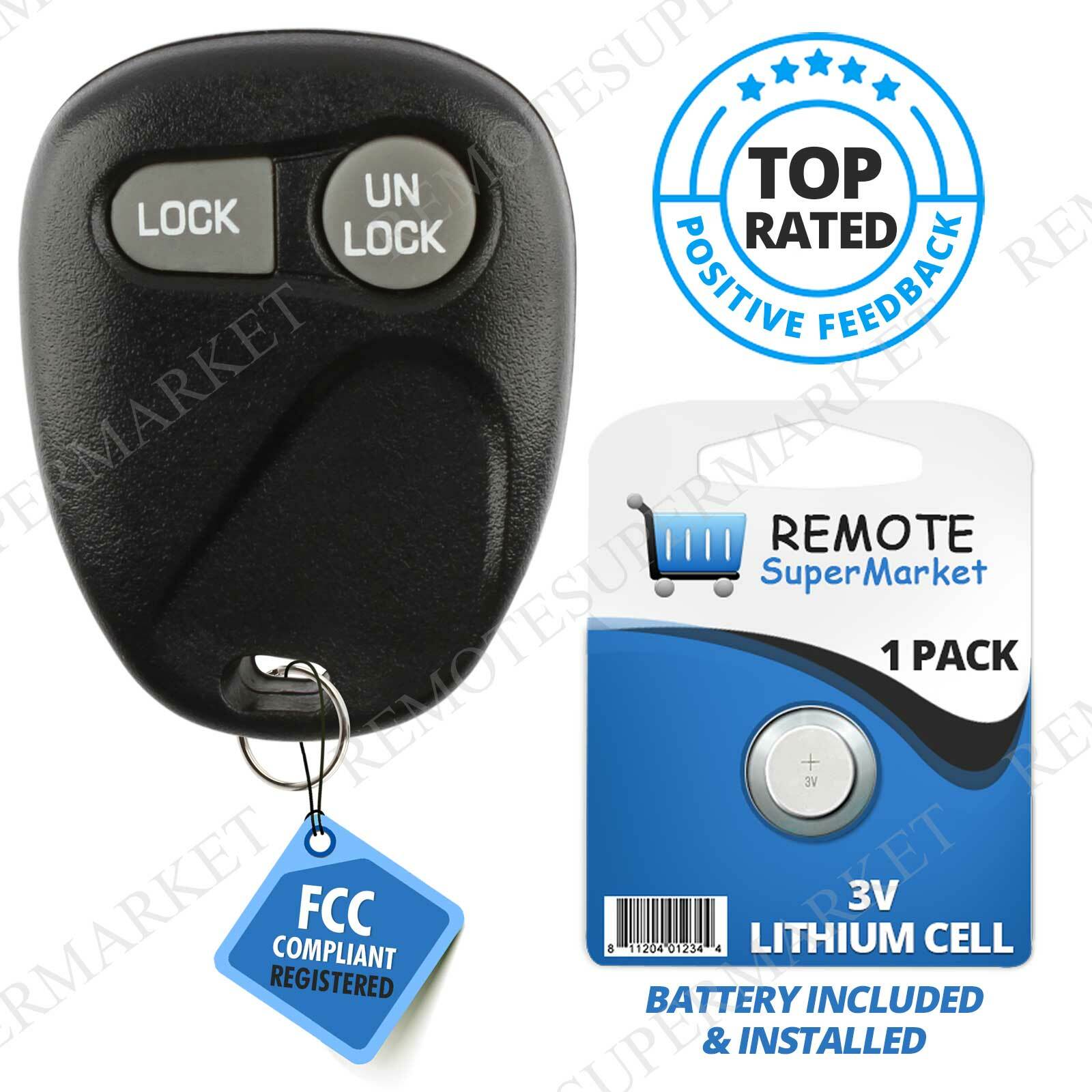 Replacement for 1997-1999 Saturn SC1 SC2 SL SL1 SL2 SW1 SW2 Remote Car ...