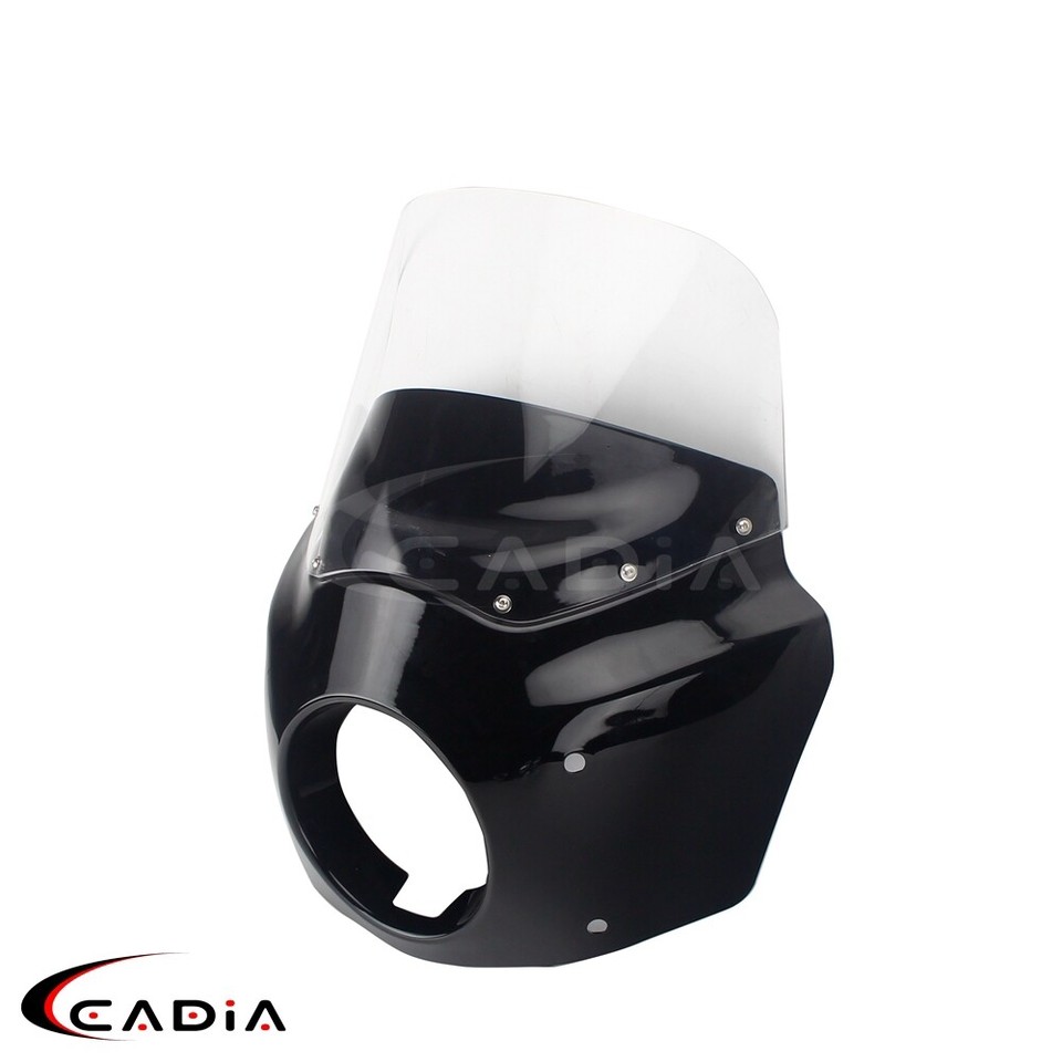 Club Style Headlight Fairing Windshield For Harley Dyna Low Rider FXDL ...