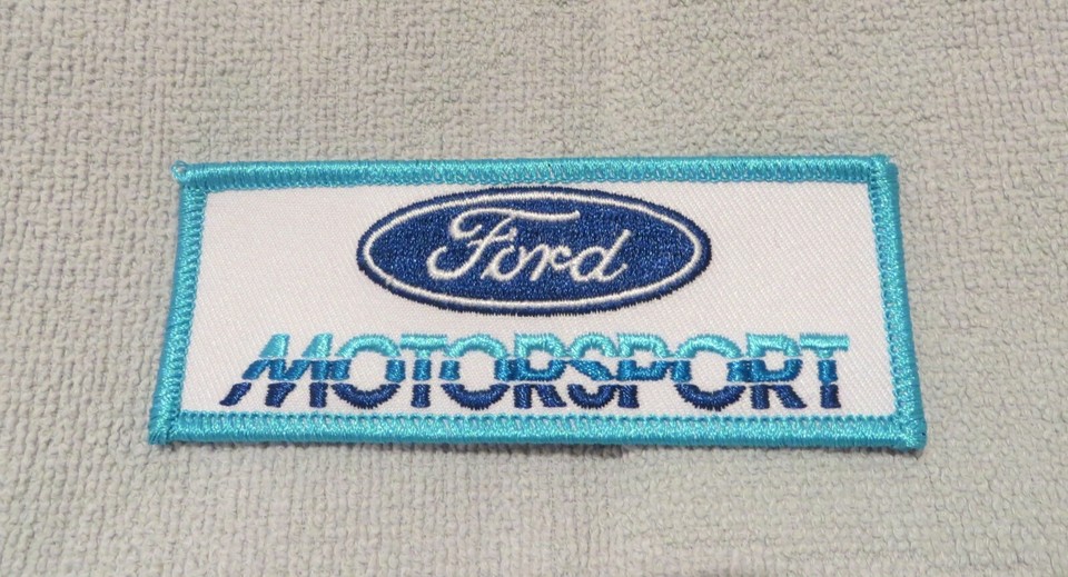 SET OF 2 - FORD MOTORSPORT DEALER PATCHES ORIGINAL - VERY RARE ...