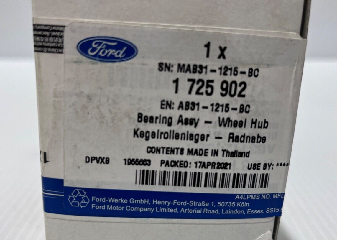 Genuine Ford Ranger TKE 2011-18 Wheel Hub Bearing Assy 1725902 | eBay UK