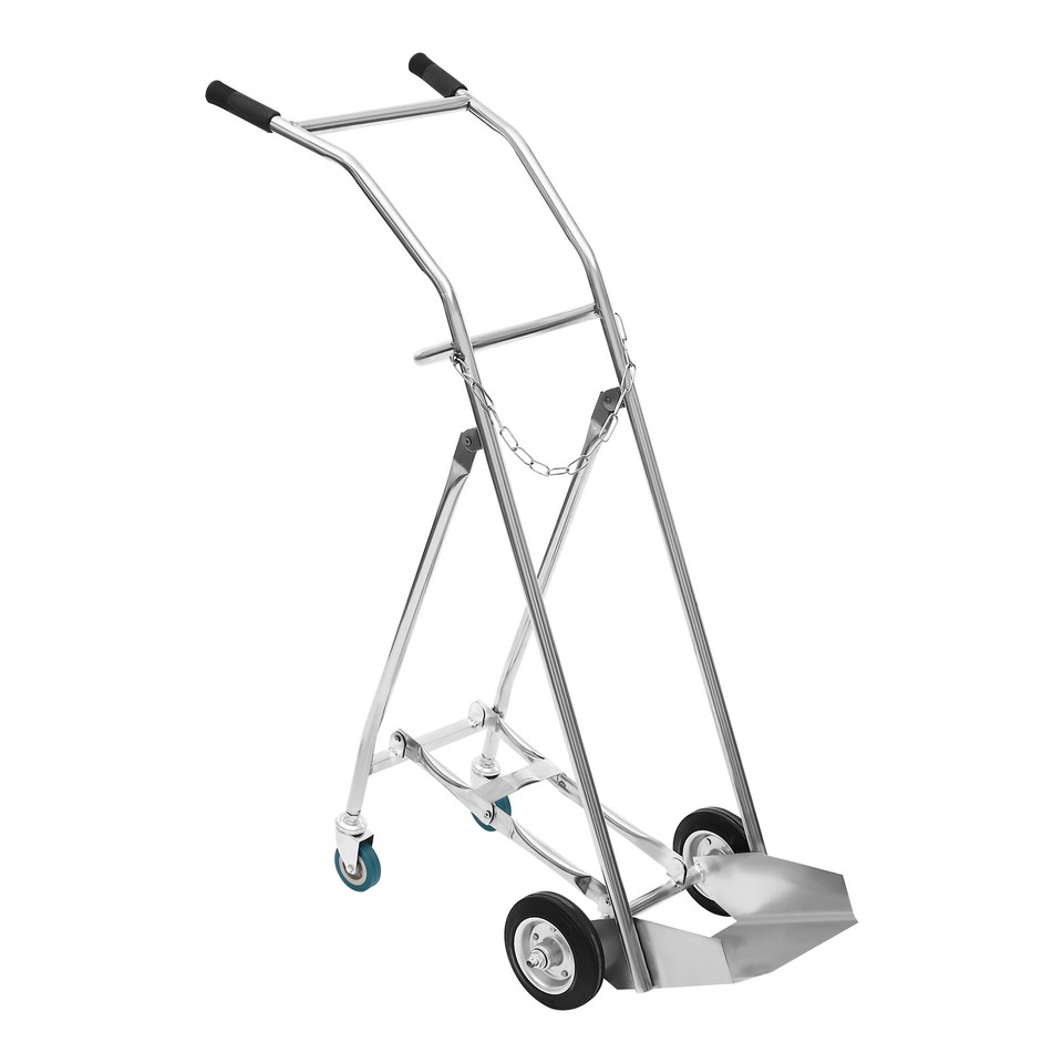 Oxygen Tank Cart Dolly Freestanding Oxygen Cylinder Cart Bottom Tray ...