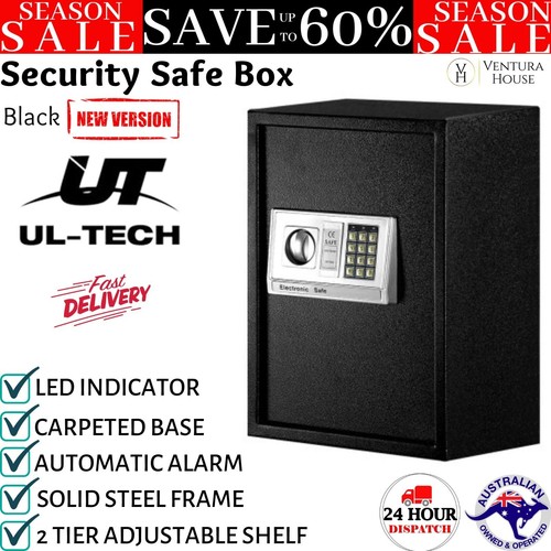 UL-TECH Electronic Safe Digital Security Box 50cm Jewelry Home Deposit ...