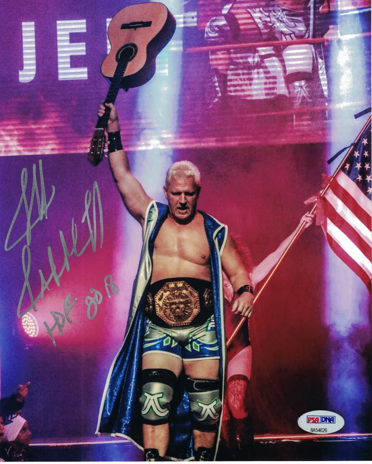 Jeff Jarrett Autograph WCW 8x10 Photo w/ HOF Inscription - Deco PSA/DNA ...