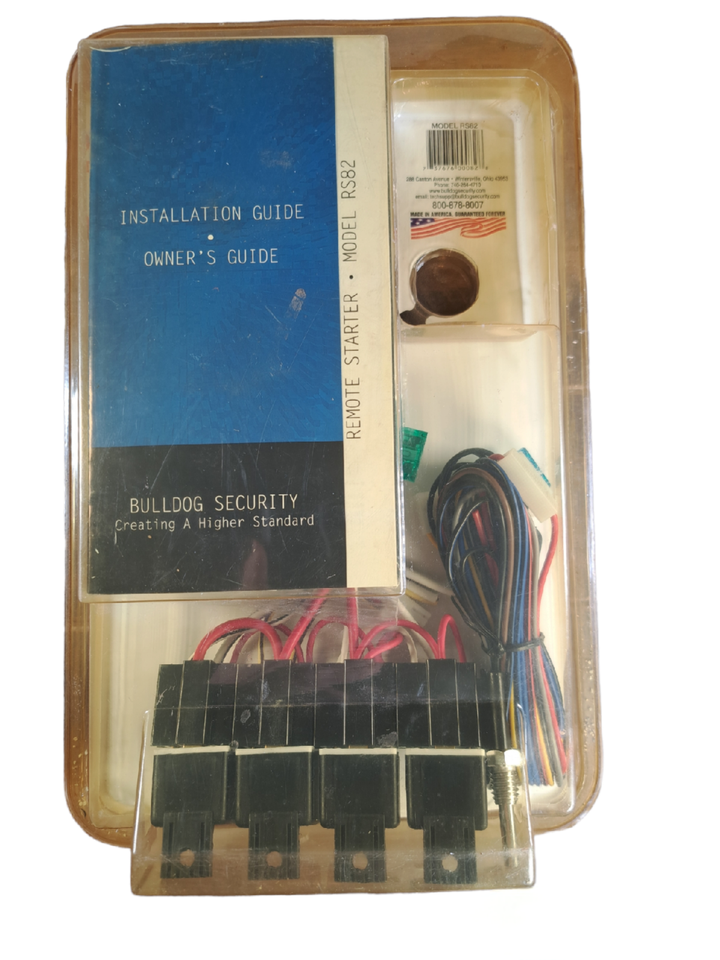 Bulldog Security Remote Vehicle Starter System RS82 USA Nos | eBay