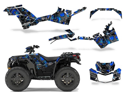 2017-2020 Polaris Sportsman 850 1000 ATV Graphics Kit Decal Stickers ...