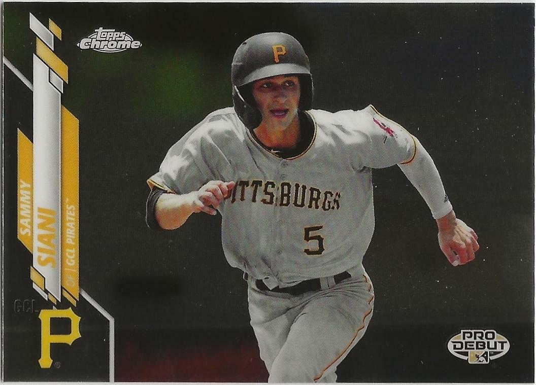 2020 Topps Pro Debut SAMMY SIANI Chrome Parallel Pirates #PDC-165 | eBay