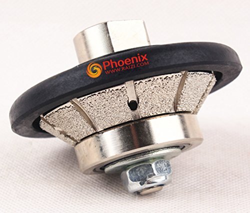 E103/8" 10mm 45 Degree Bevel Edge Diamond Hand Profile Wheel/router ...