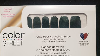 Color Street ~ Scot Topic ~ Dry Nail Polish ~ Retired | eBay