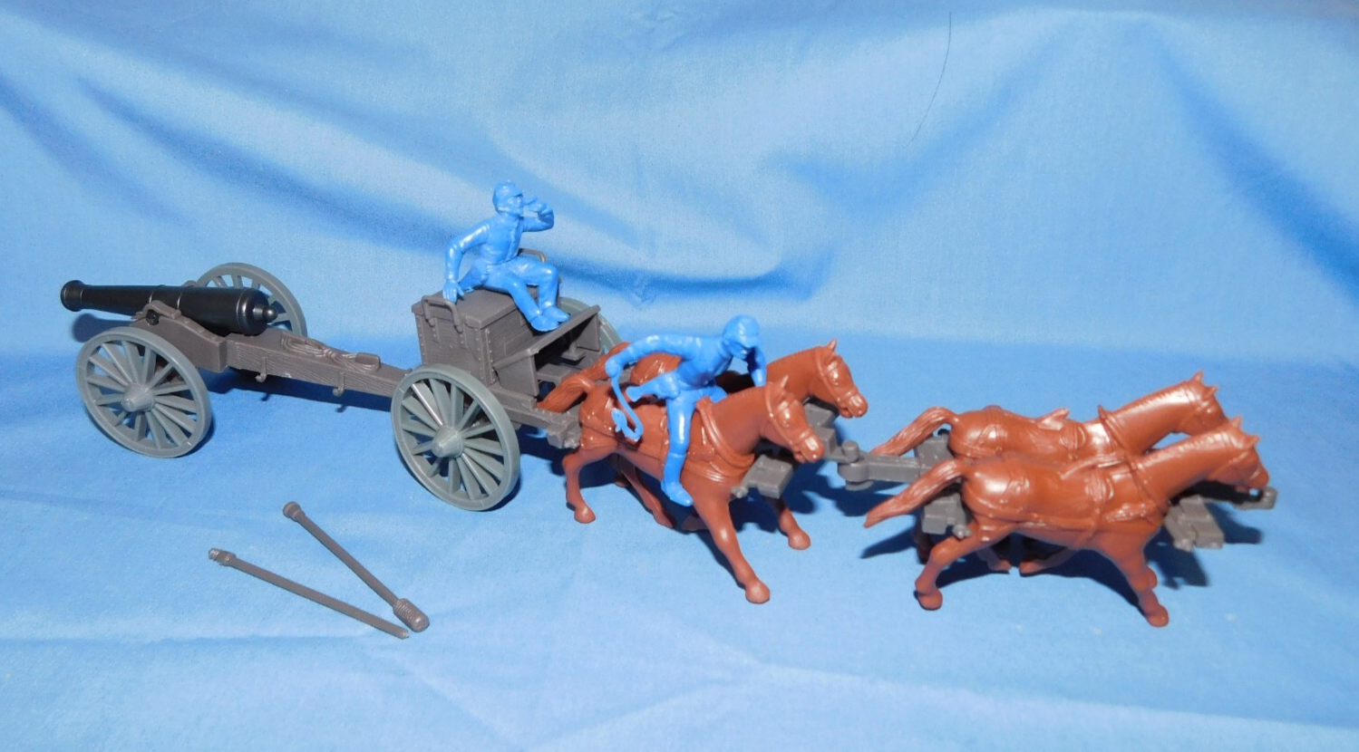 CTS ACW UNION LIMBER W/ 4 HORSES , ARTILLERY AND 2 DRIVERS LOT 2 | eBay