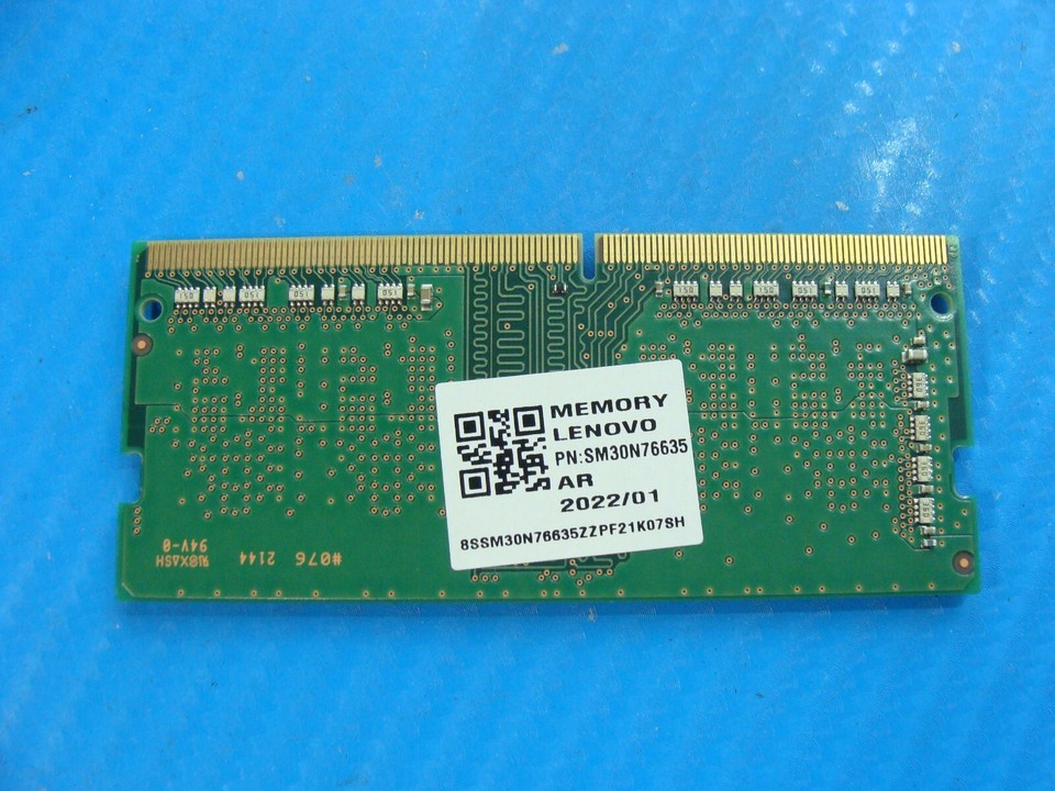 Lenovo 3 14ALC6 Samsung 4GB 1Rx16 PC4-3200AA Memory RAM M471A5244CB0 ...