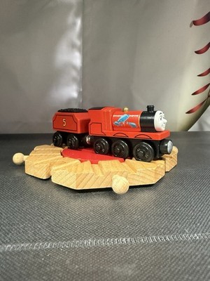 Thomas & Friends Wooden Railway FISHY JAMES Tender Train Tank Engine ...