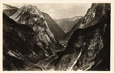 CPA AK NORWAY-Utsigt fra Stalheim-Hotel Naerödal (332697) | eBay