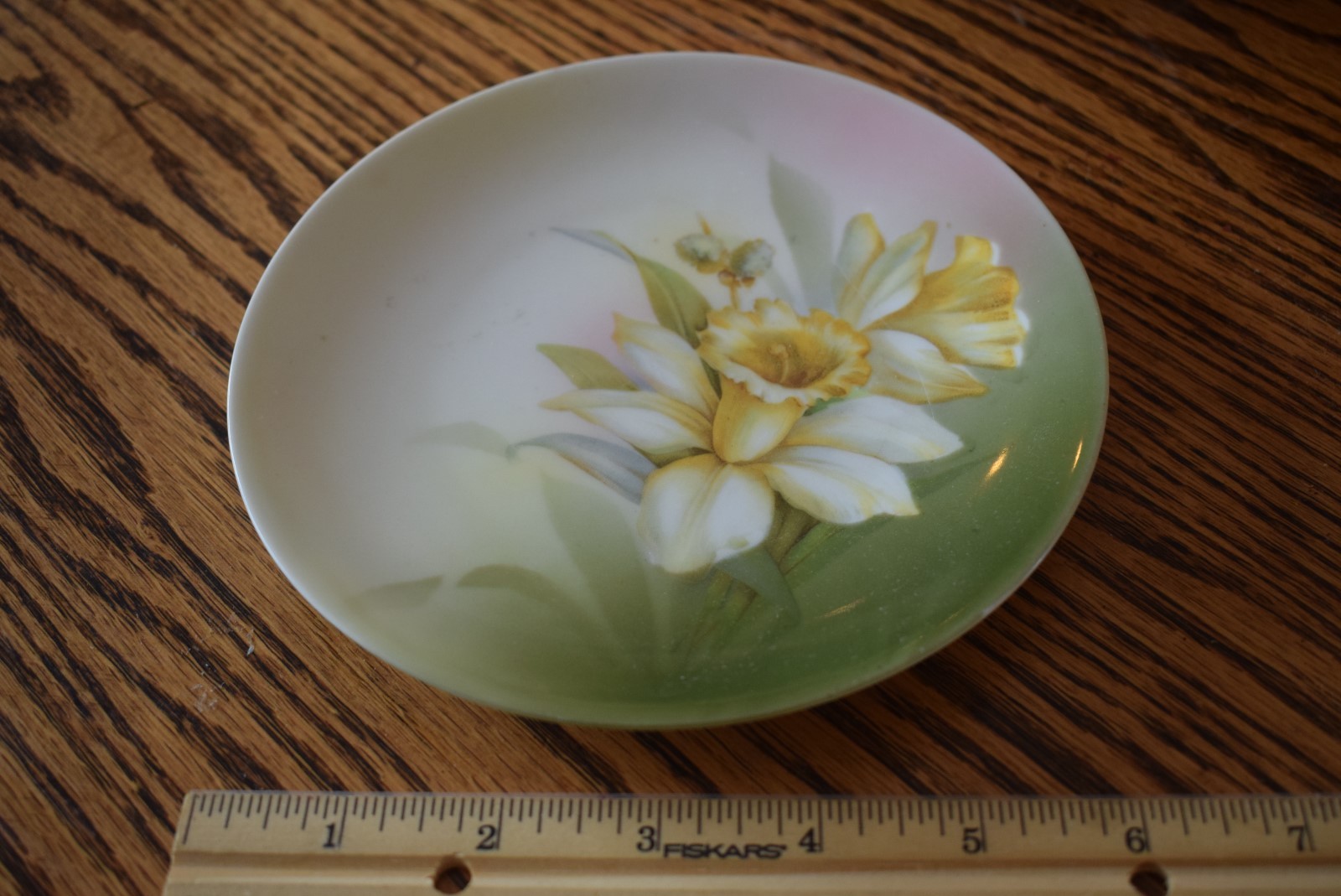 VIntage 1920s R S Germany Fine Porcelain Floral Plate with yellow ...