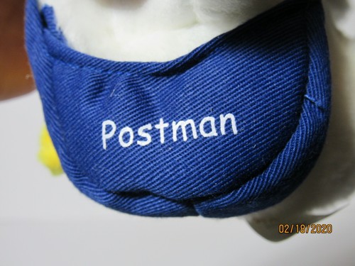 Aflac Postman Postal Man Duck Plush Mailman 6" Talking Collectible ...