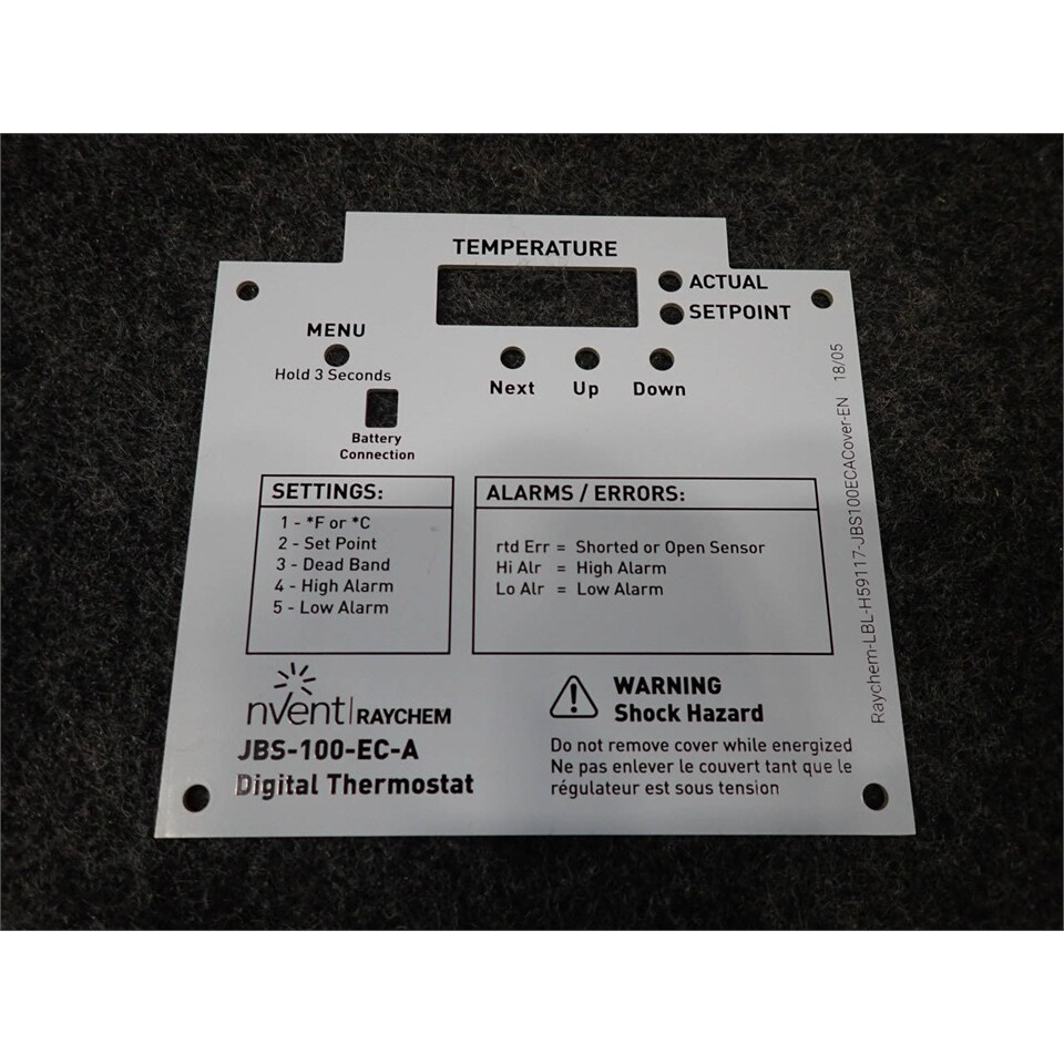 nVent Raychem JBS-100-ECP-A Power Connection Box, 100/277VAC.. No Box ...