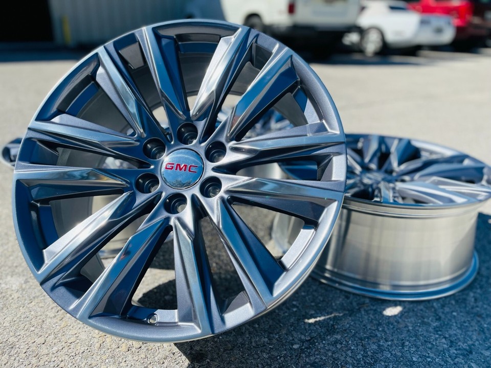 22 Chevy Silverado Tahoe Rims Wheels 2021 2022 2023 2024 GMC Sierra ...