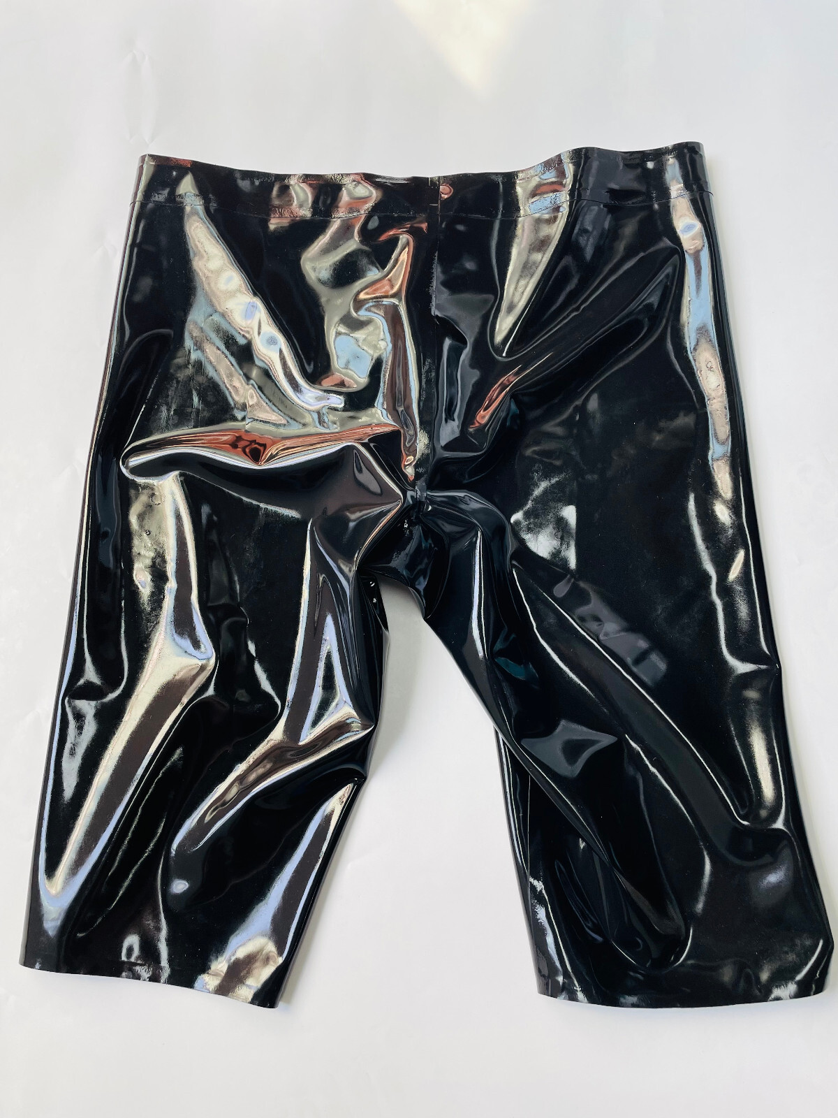 Latex Men Short Codpiece hidden sheath high waist gummi 0.4mm | eBay
