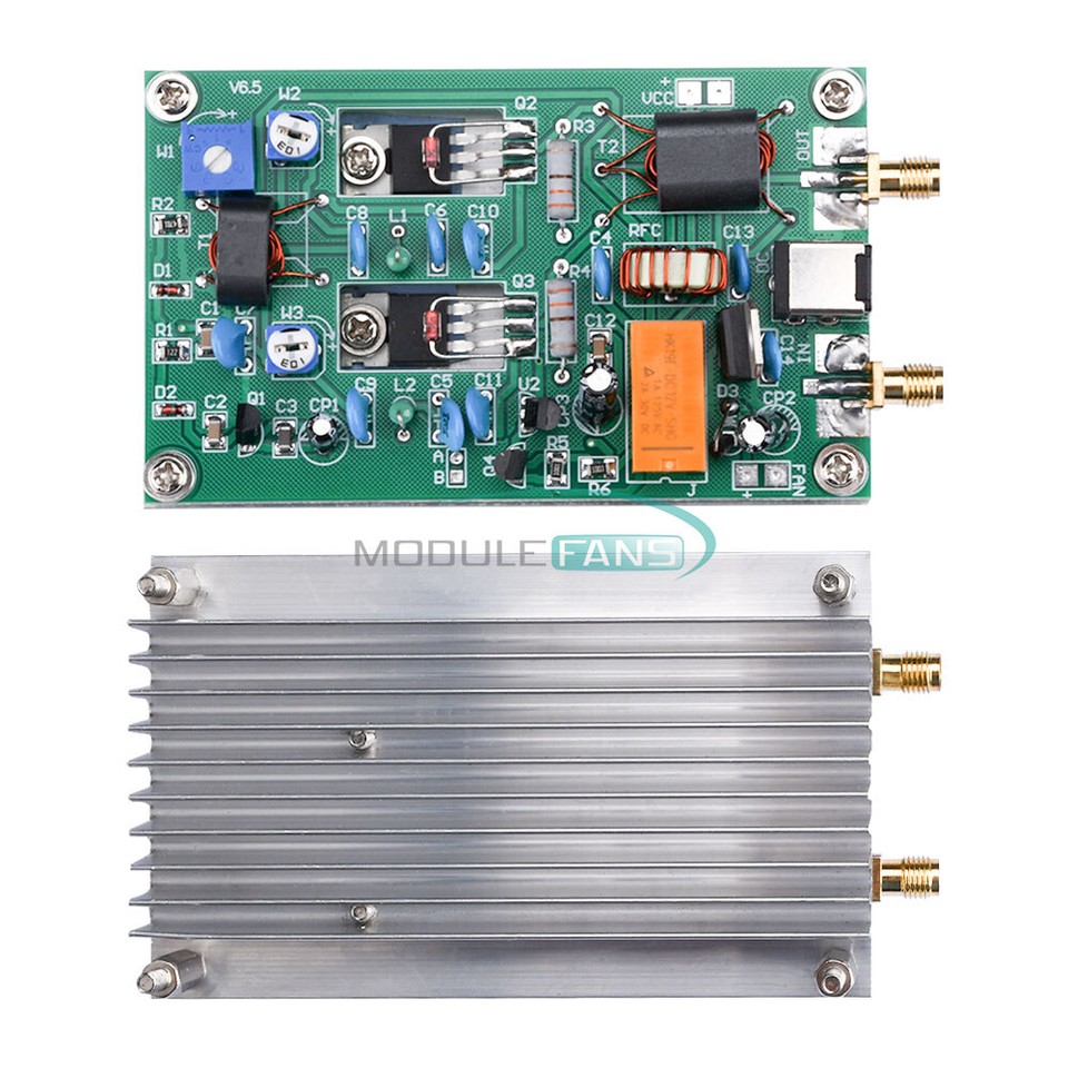 30W Shortwave Power Amplifier Board CW SSB Linear High Frequency Power ...