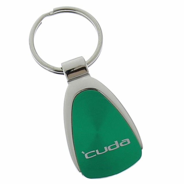 AutoGold Kcgr.cuda Cuda Green Teardrop Key Chain for sale online | eBay