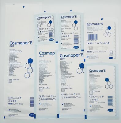 Cosmopor E Sterile Adhesive Dressings - All Sizes Available in Various ...