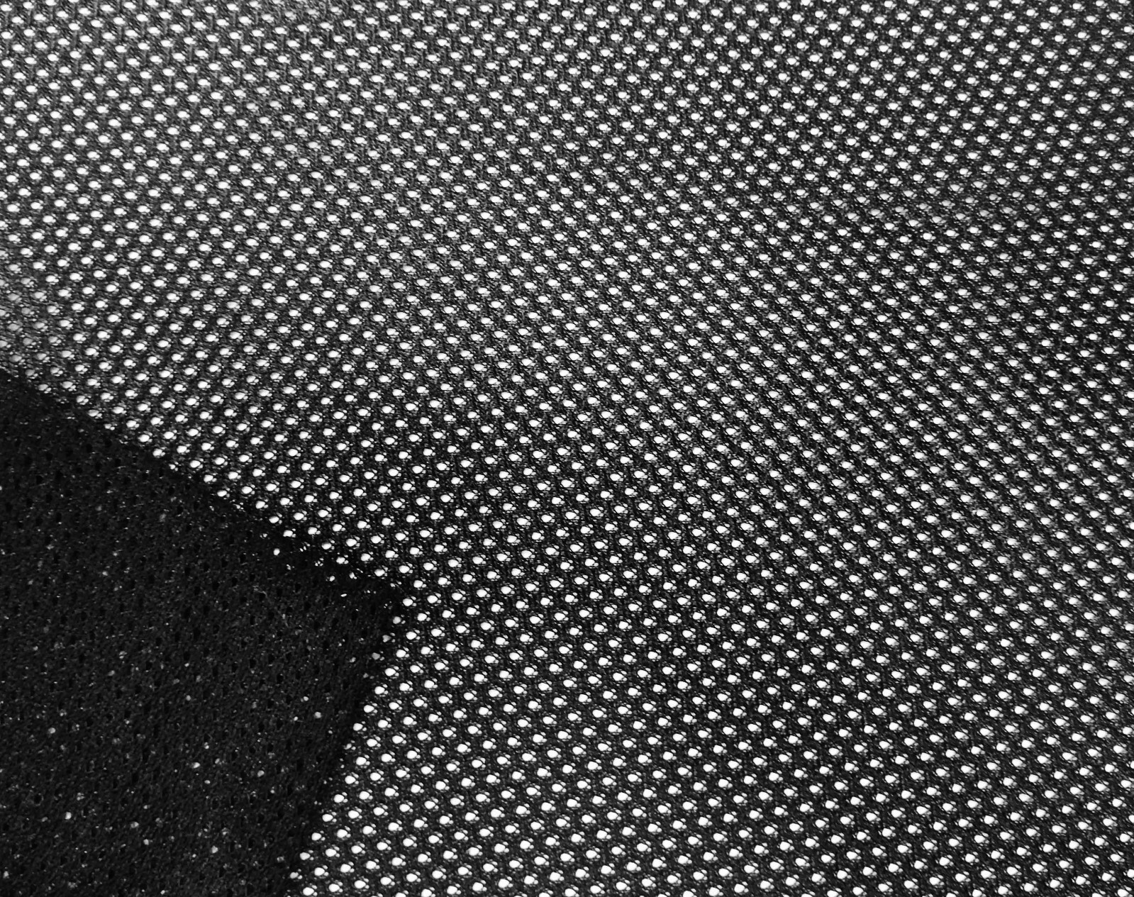 MEDIUM WEIGHT BLACK POLYESTER mesh 60" NEW BY THE YARD 1mm Holes | eBay