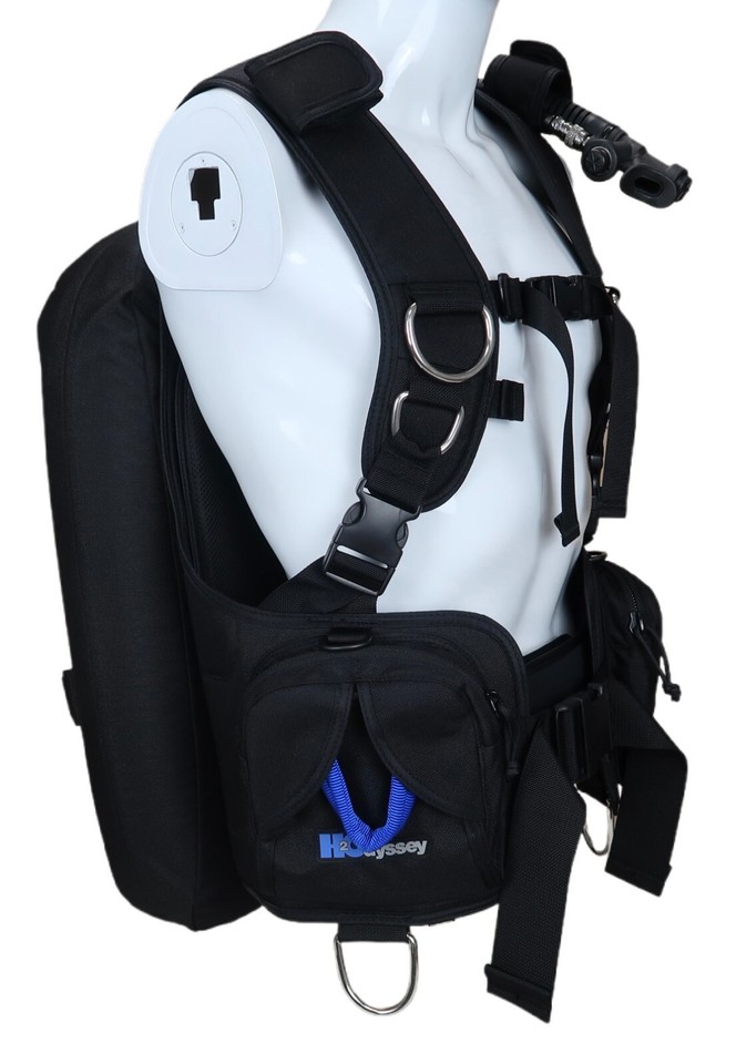 NEW H2Odyssey BC3 Flitepac Scuba Diving BC Back Inflate BCD Weight ...