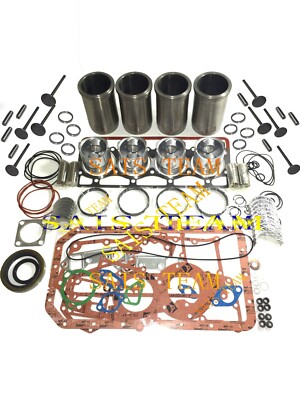 4D94-2D Engine Rebuild Gasket Kit Piston Ring For komatsu D-20P-5 dozer ...