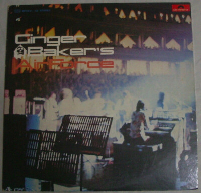 Ginger Baker's Air Force 2LP CREAM Denny Laine Steve Winwood Ginger ...