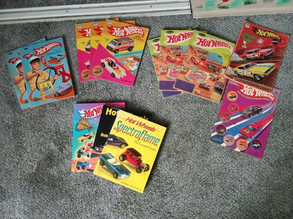 Hot Wheels Redline Coloring Book | eBay