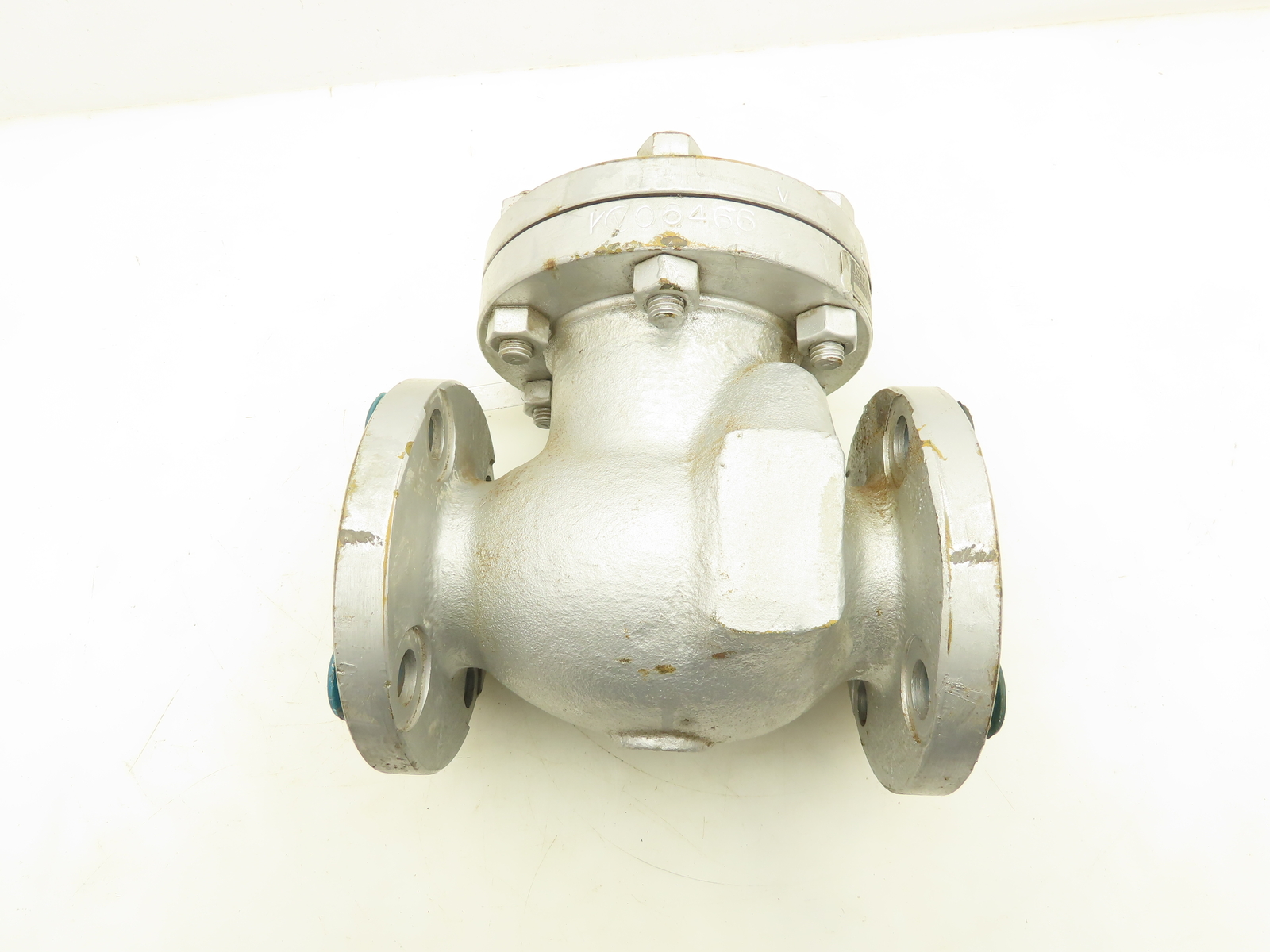 Kitz FIG.150SCOS Swing Check Valve Flanged 1-1/2"150 Class HF Seat CR13 ...