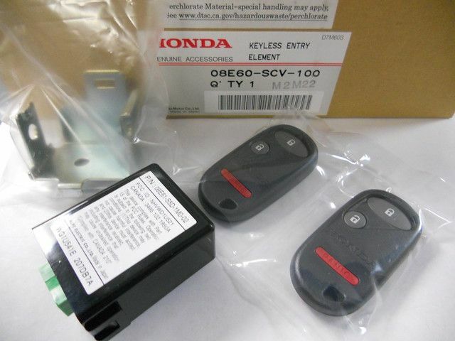 Genuine Honda Element Keyless Entry Kit OEM 08E60SCV100 for sale online ...