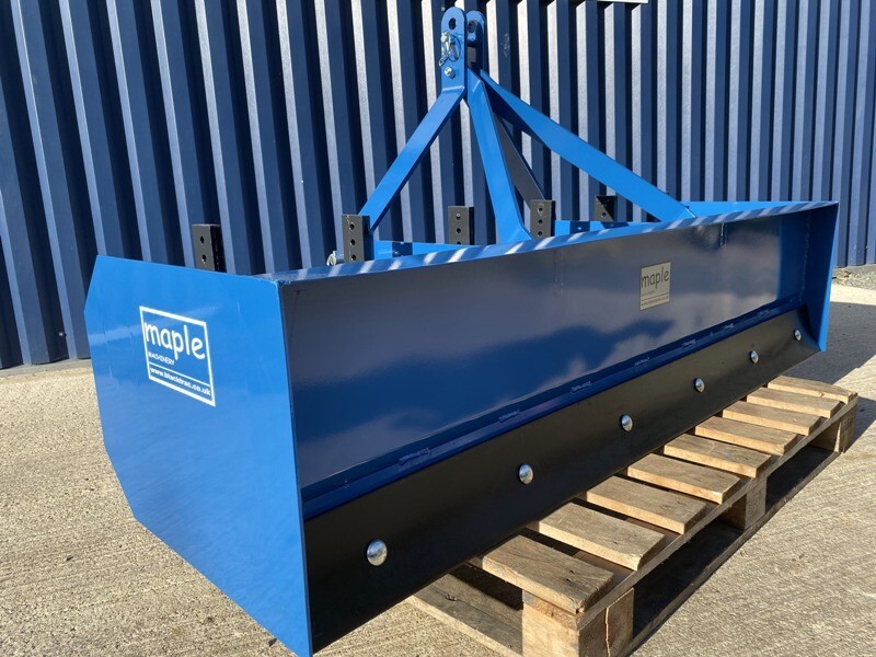 NEW "MAPLE" H.DUTY 5FT GRADER BOX / SCRAPER / LAND LEVELLER FOR COMPACT ...