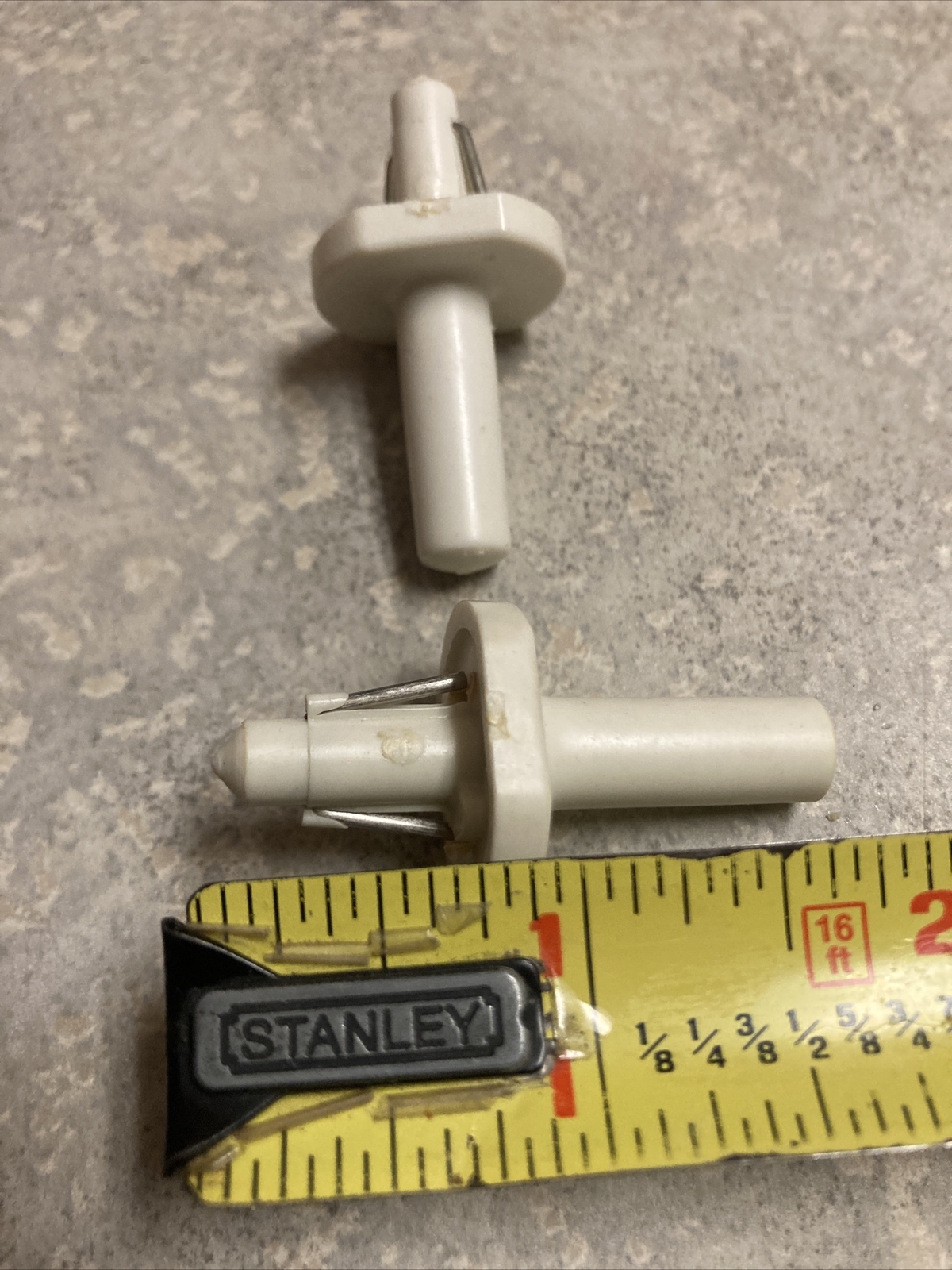 1" REFRIGERATOR SHELF SUPPORTS Part# 208500, SP671, 536475, 2-PK NEW | eBay