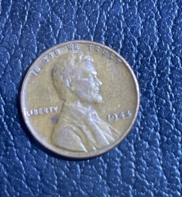 1944 Lincoln No Mint Mark Wheat Back One Cent Penny Coin Good Condition ...