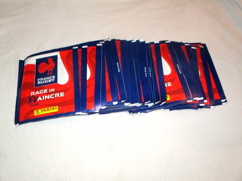 FRANCE RUGBY RAGE DE VAINCRE 105 POCHETTES PACKS PANINI EQUIPE DE ...