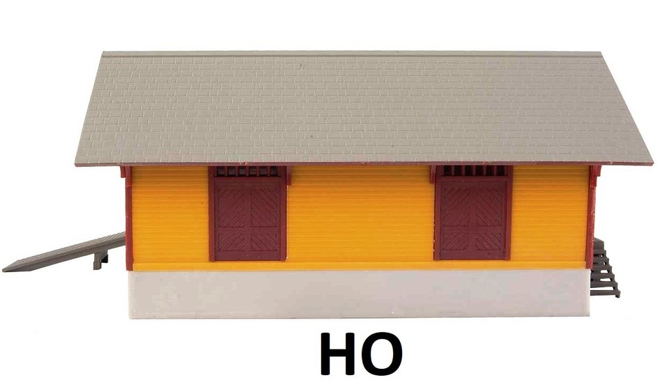 HO Scale - Golden Valley Freight House "Building Kit" Walthers - 933 ...