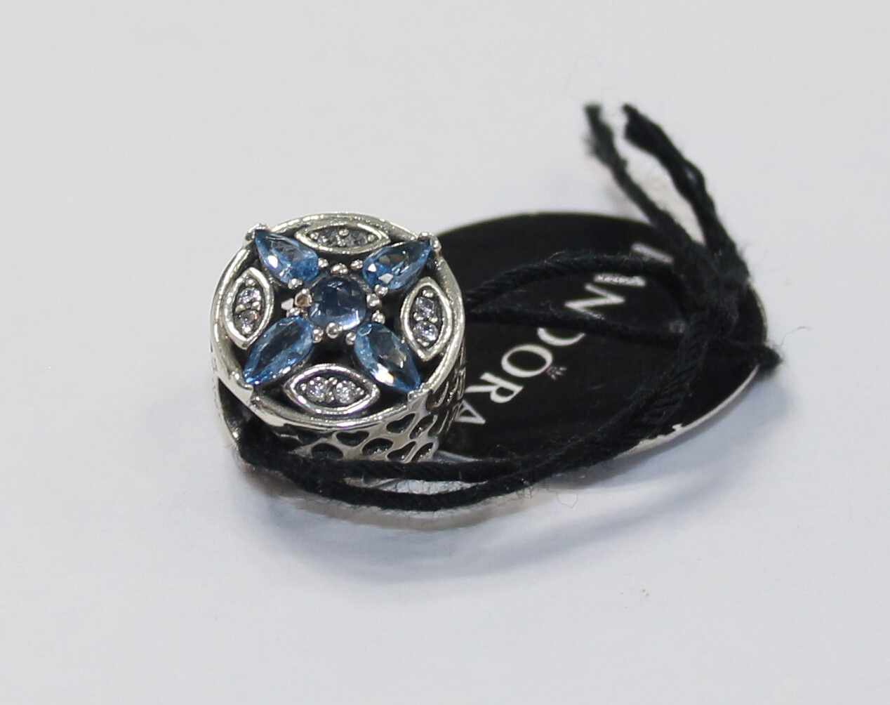 New Authentic Pandora Charm Patterns of Frost Sterling Silver ...
