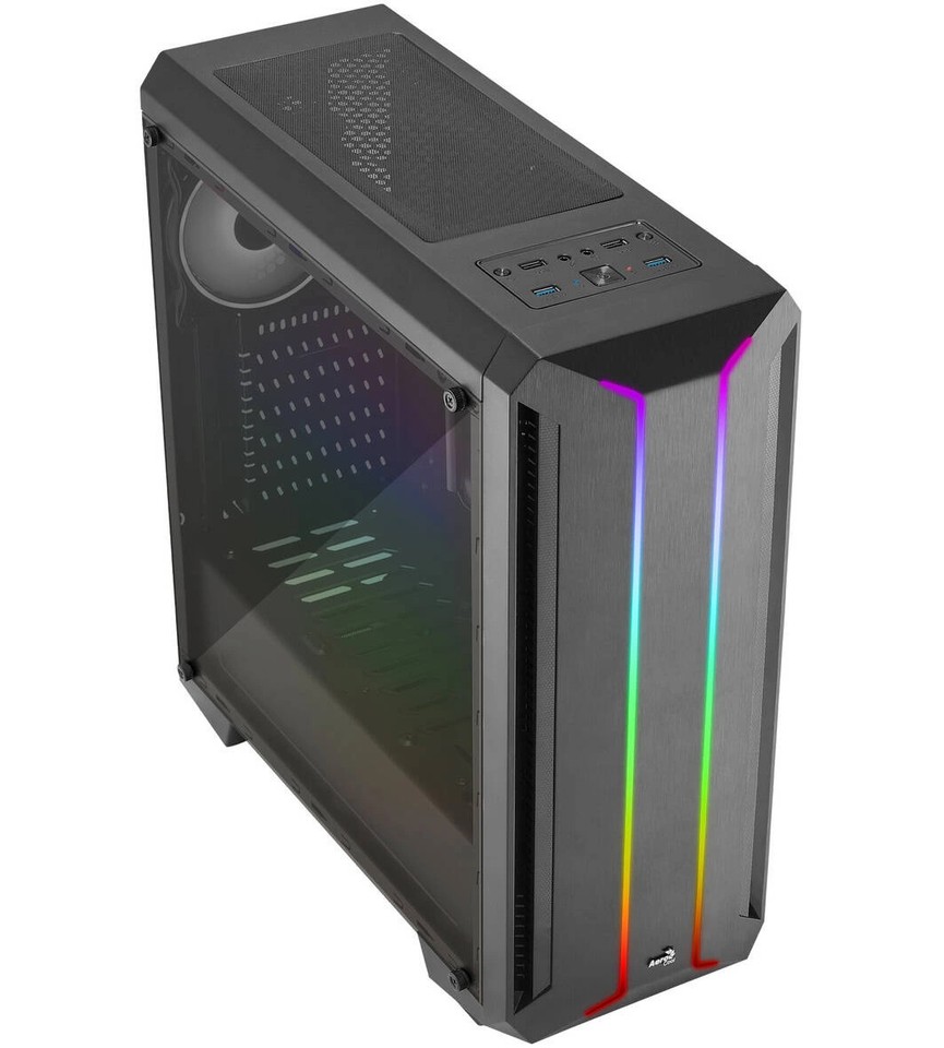 Gaming computer Ryzen 7 RTX 5060 32GB DDR4 1TB SSD Windows 11 Monitor ...