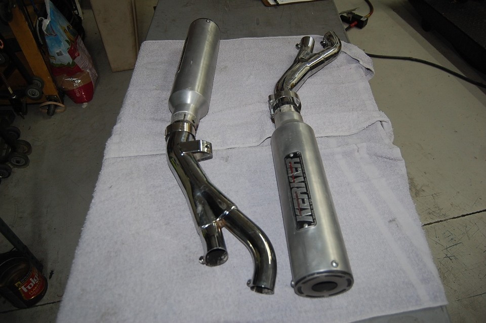 KERKER by Supertrapp Slip-On Exhaust Yamaha V-Max 1200 for Racing Use ...