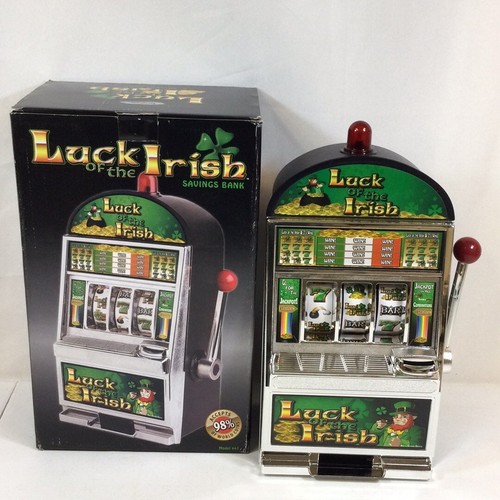 RecZone Luck of the Irish Slot Machine Bank 15-Inch for sale online | eBay