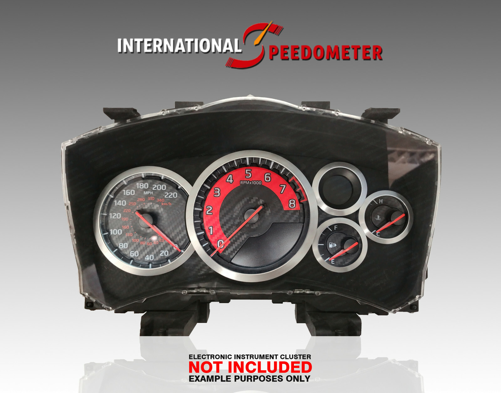 Speedometer Faceplate Fits a 2007-2020 Nissan GT-R R35 Carbonfiber ...