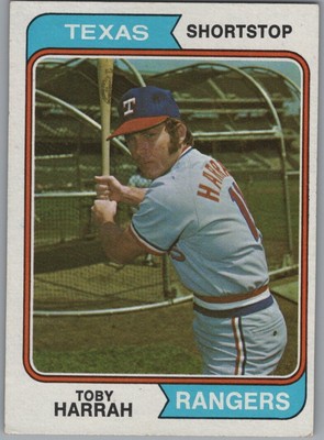 1974 TOPPS #511 TOBY HARRAH-EX-FREE USA SHIPPING | eBay