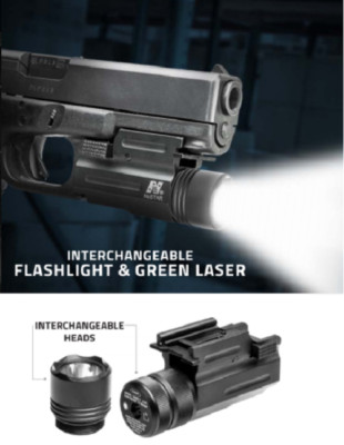 NcStar Green Laser Sight w/ Flashlight/Quick Release Picatinny Mount ...