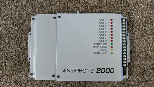 Sensaphone 2000 Autodialer Telemetry Remote Monitoring System | eBay
