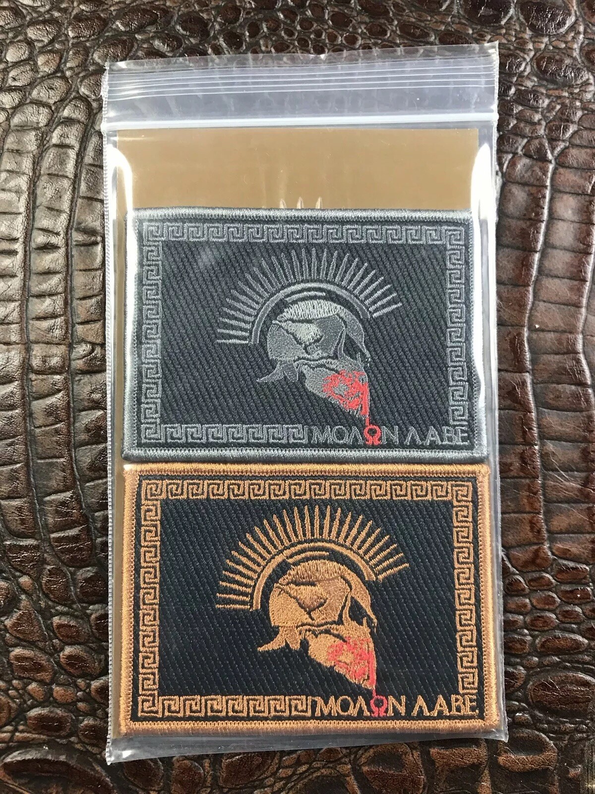 Modern Arms Morale Patch 2 Pc War Spartan Set Never Used | eBay