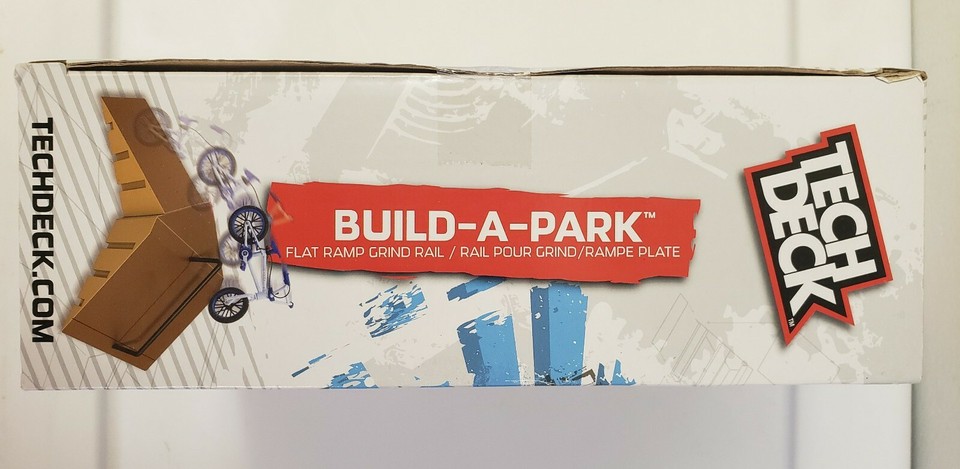 TECH DECK - Build-A-Park - Flat Ramp Grind Rail Rail Pour Grind | eBay